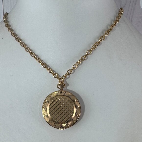 Bulova | Jewelry | Vintage Bulova Pendant Necklace Mechanical Watch ...